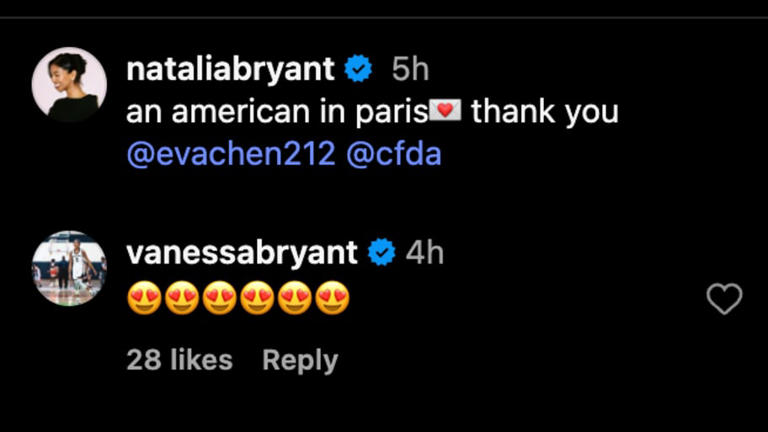 Kobe Bryant's daughter Natalia's all-black Paris fit has Ciara ...