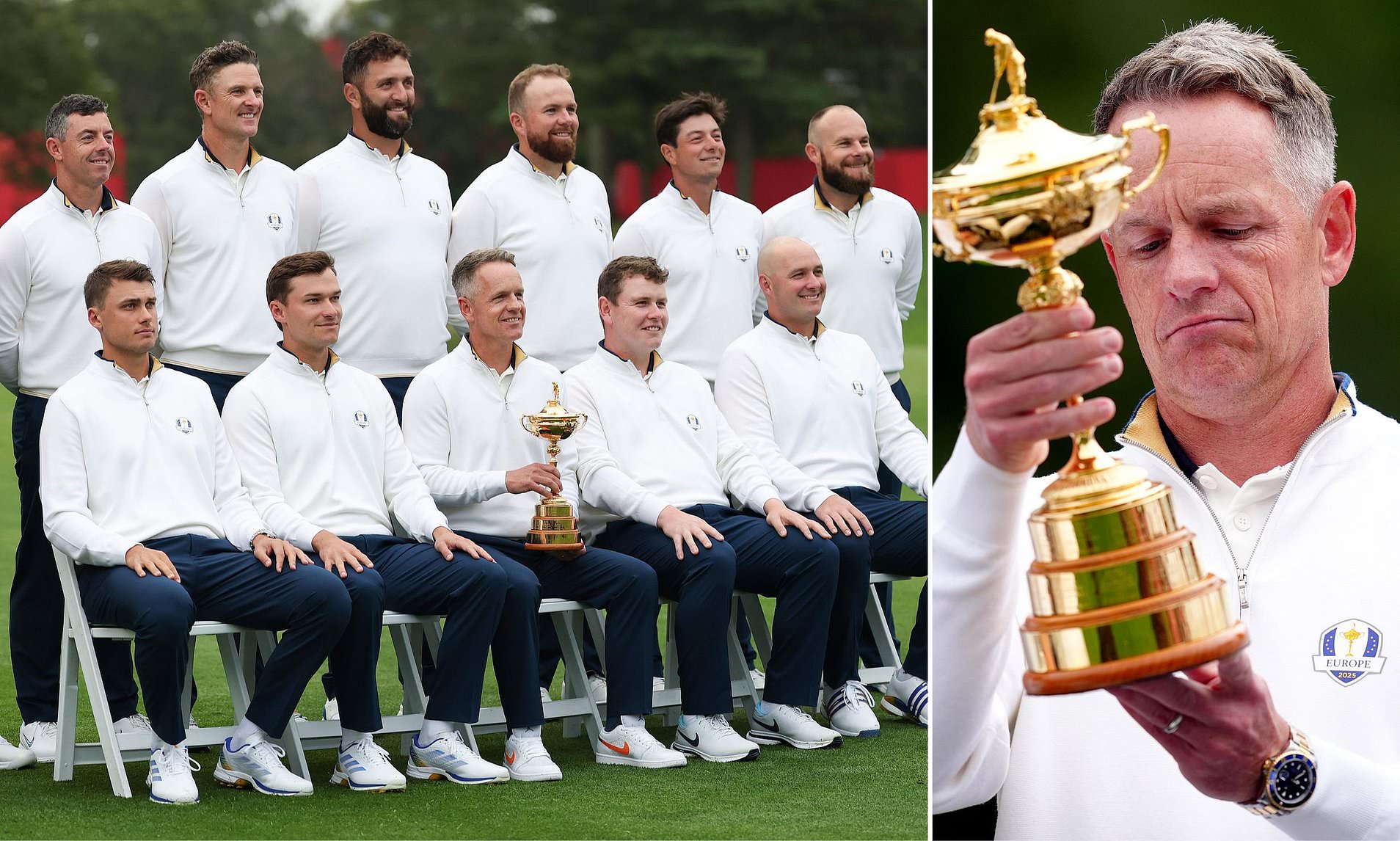 Staggering amount Europe's Ryder Cup captain spent on watches for ...