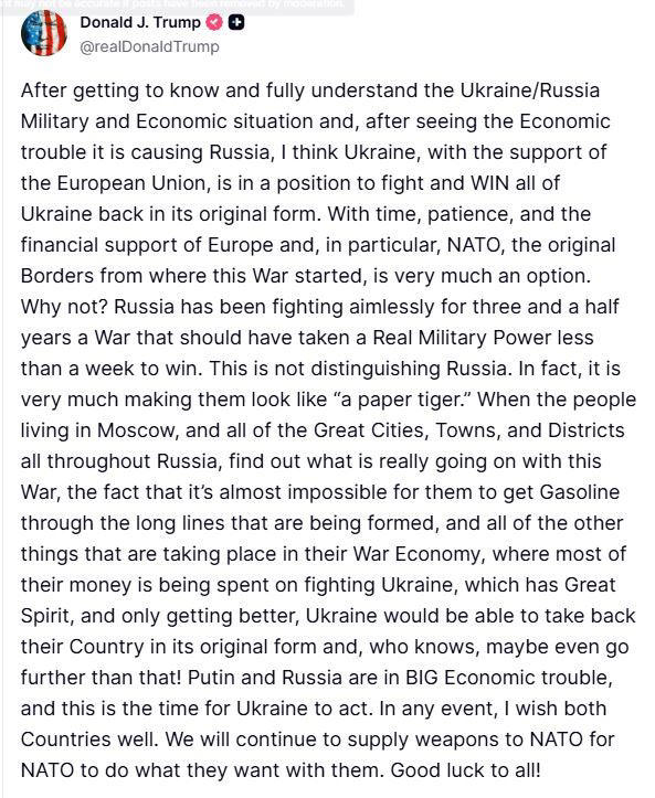 Ukraine-Russia war latest: Trump says Nato can down Putin’s planes and ...