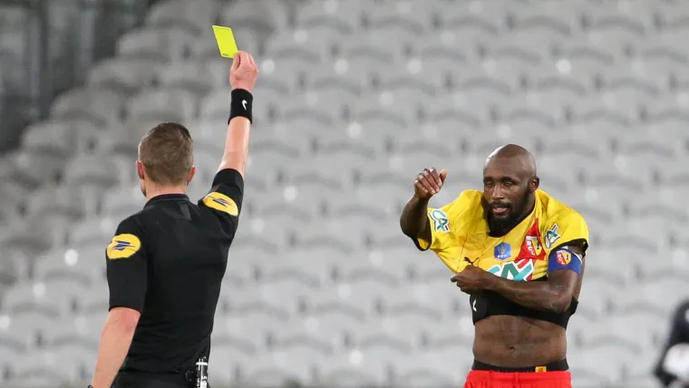 Why do players get a yellow card for taking shirt off? Goal ...