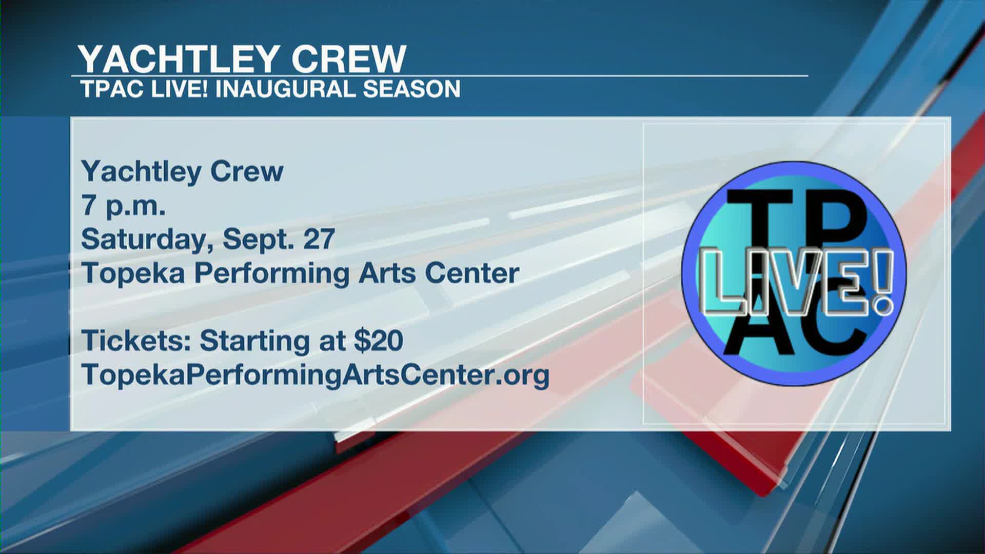 Topeka Performing Arts Center kicking off new season with “yacht rock”