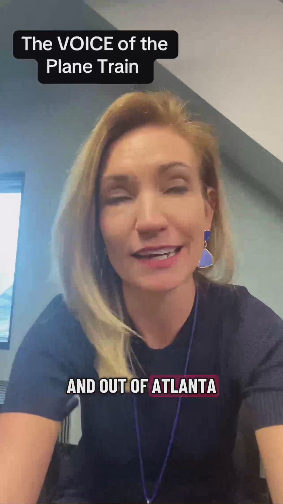 The voice of the Atlanta airport plane train -- Ryan Cameron