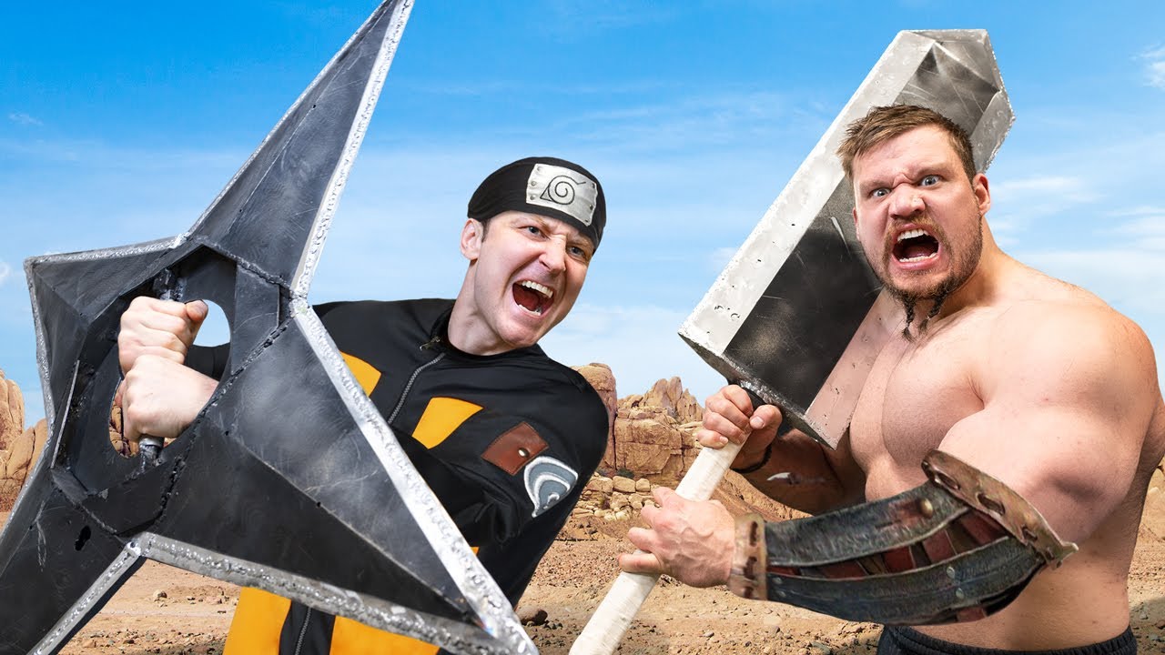 Watch us discover the ultimate anime weapon!
