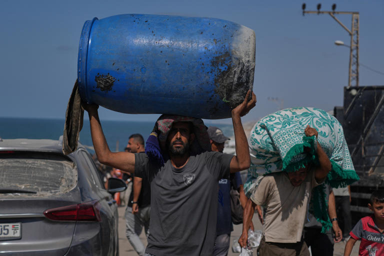 Israel destroys evacuated health center in Gaza City, medics say