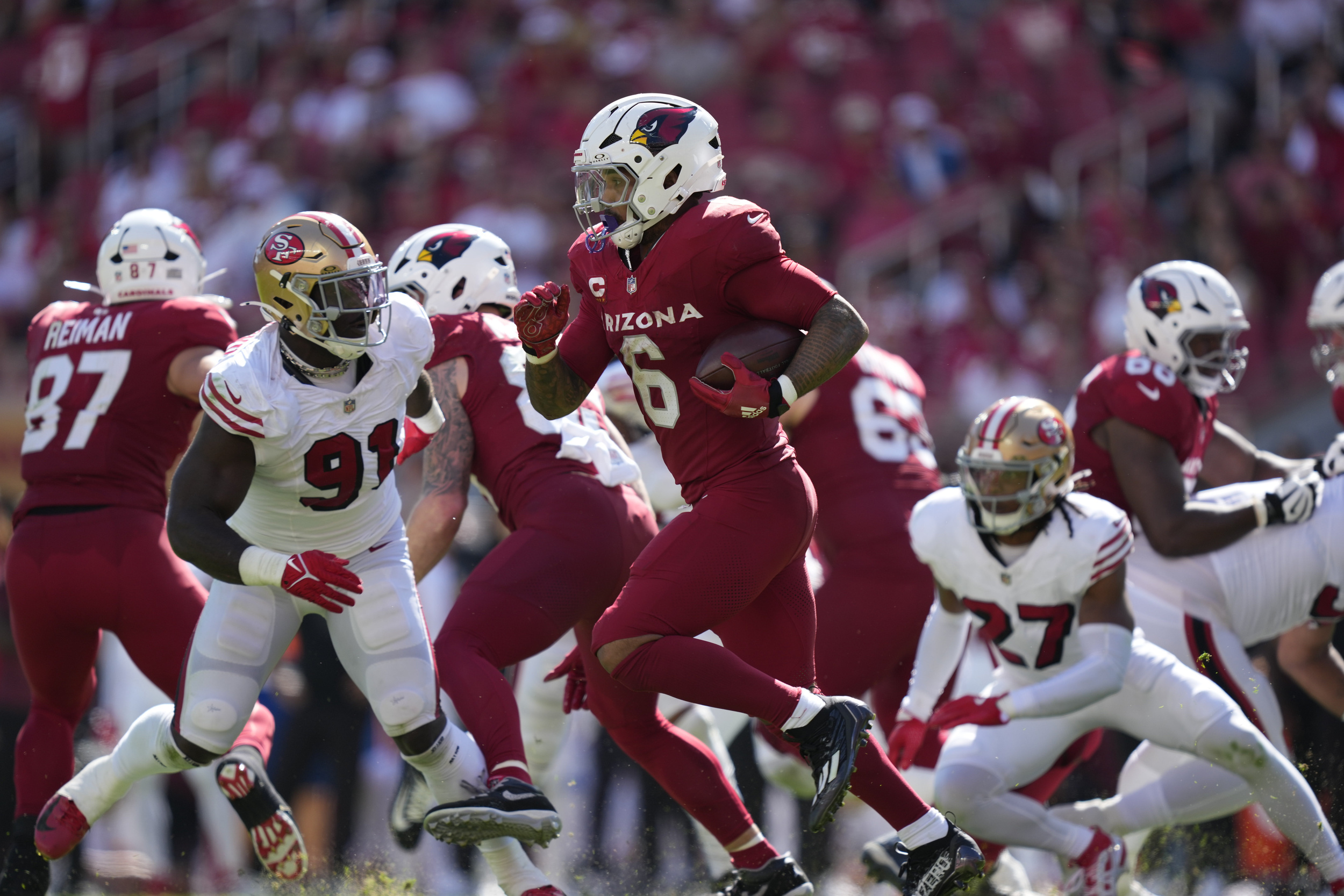 Cardinals Place RB James Conner On IR, Among Five Moves