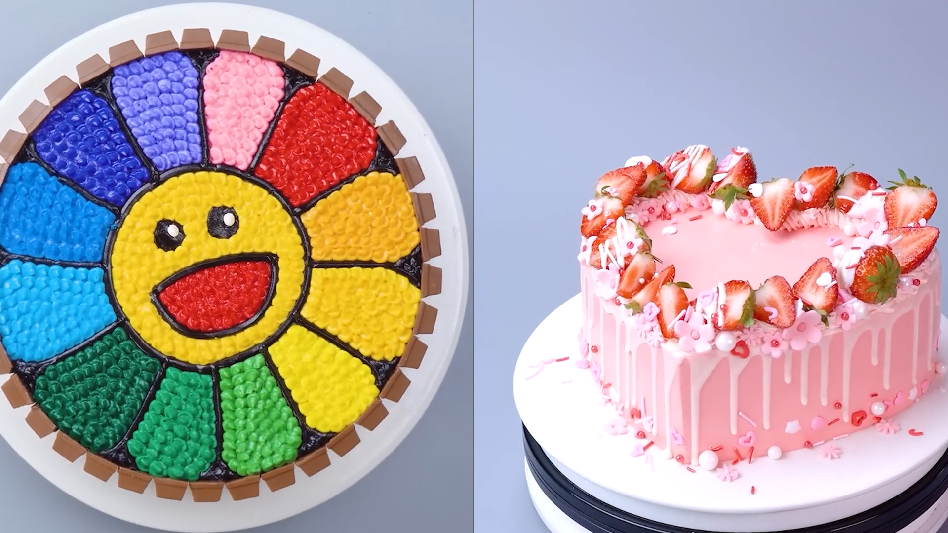 Tutorial Tart Coklat Bunga Pelangi