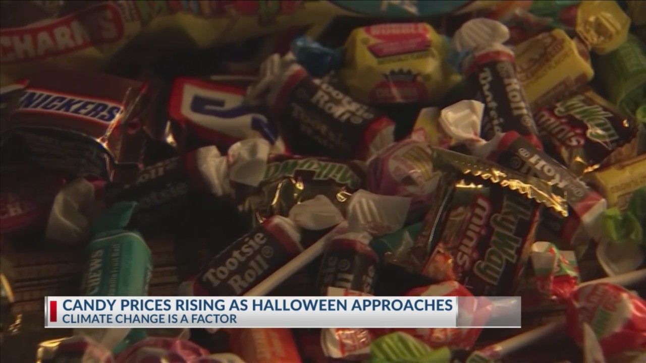 Candy prices rising as Halloween approaches