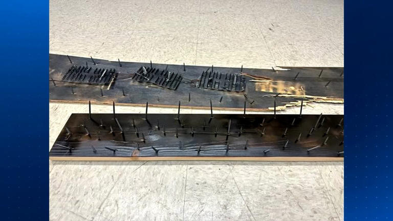 Troopers searching for man in connection to homemade spike strips ...