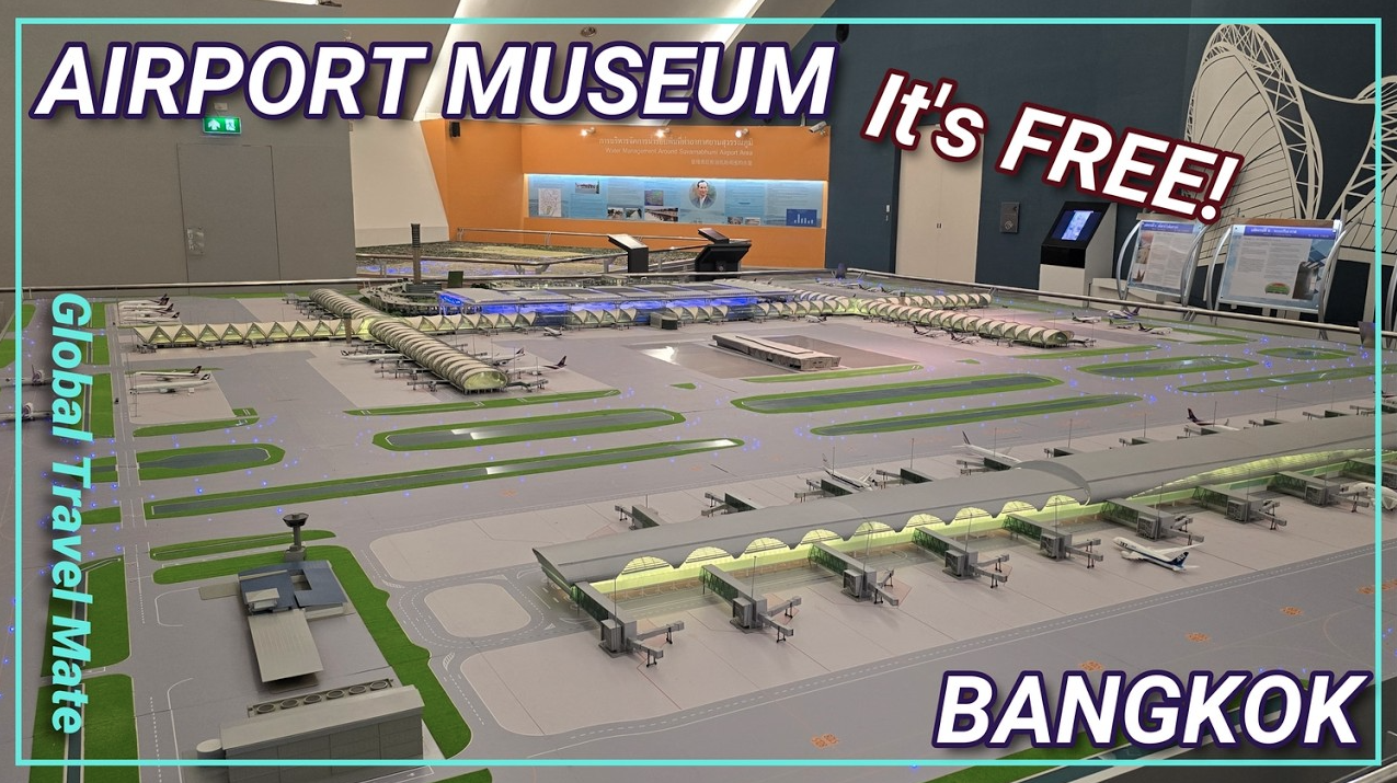 Bangkok Airport Museum | Incredible Scale Model at Suvarnabhumi