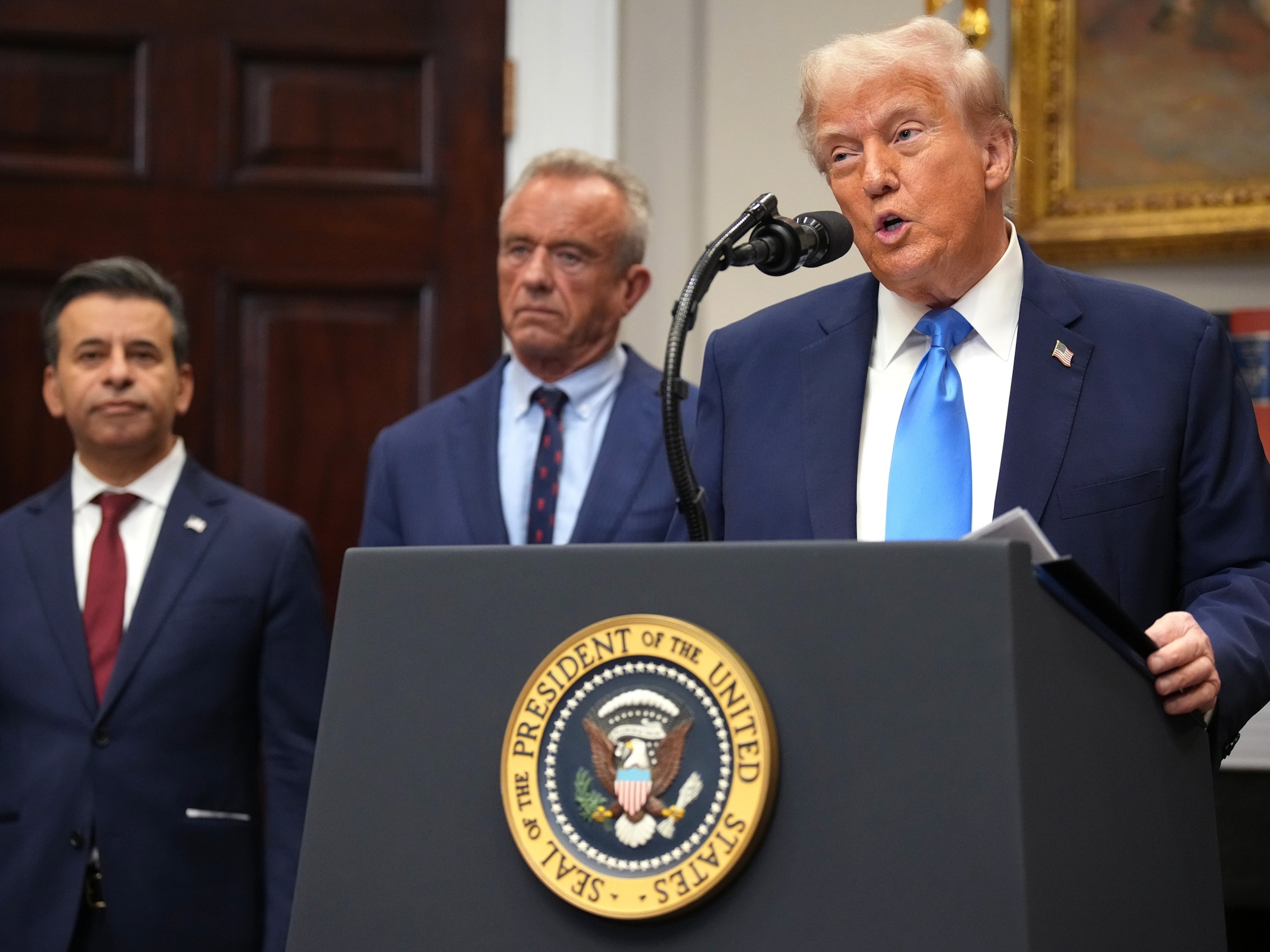 Fact-checking President Donald Trump's claims about autism