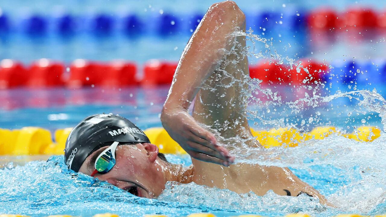 Reid Maxwell sets new Canadian record at World Para Swimming Championships