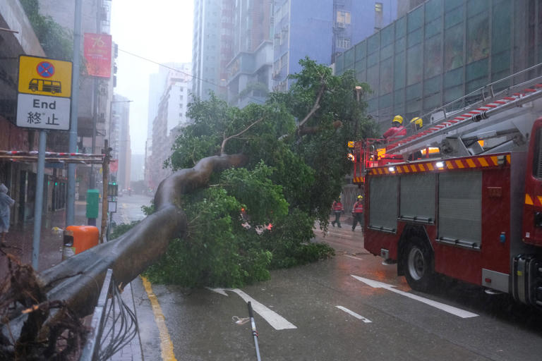 Photos: 2025's strongest storm hits China after causing deaths in ...