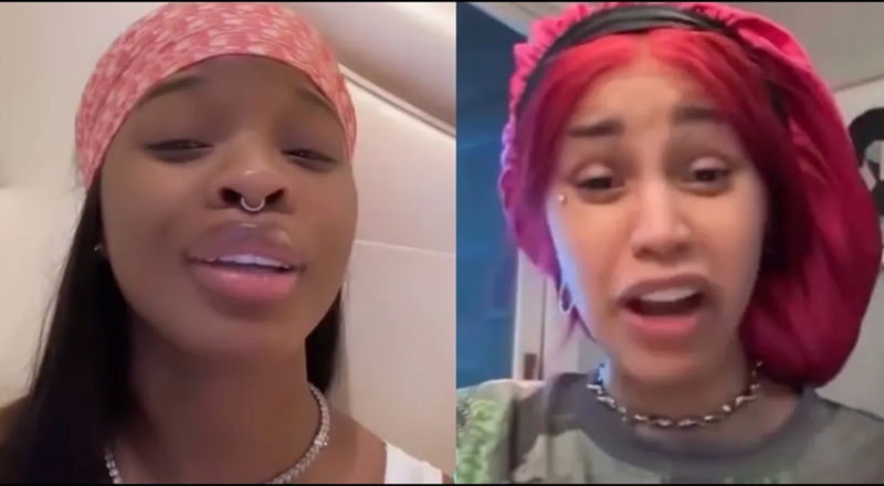 JT digs up old Cardi B freestyle to clap back at Cardi calling her a ...