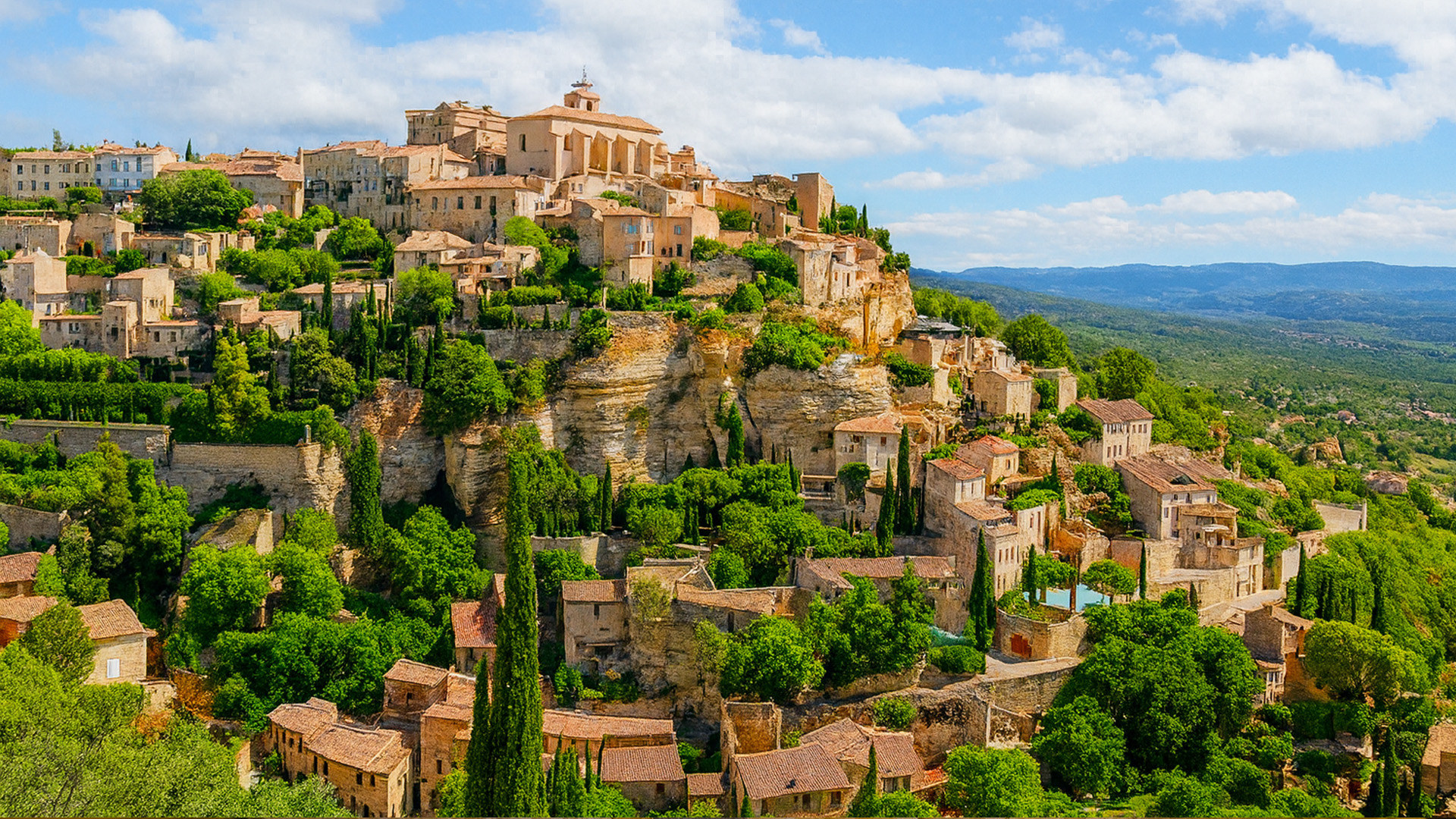 Gordes – Prachtig bergdorp in de Provence, Frankrijk (4K)