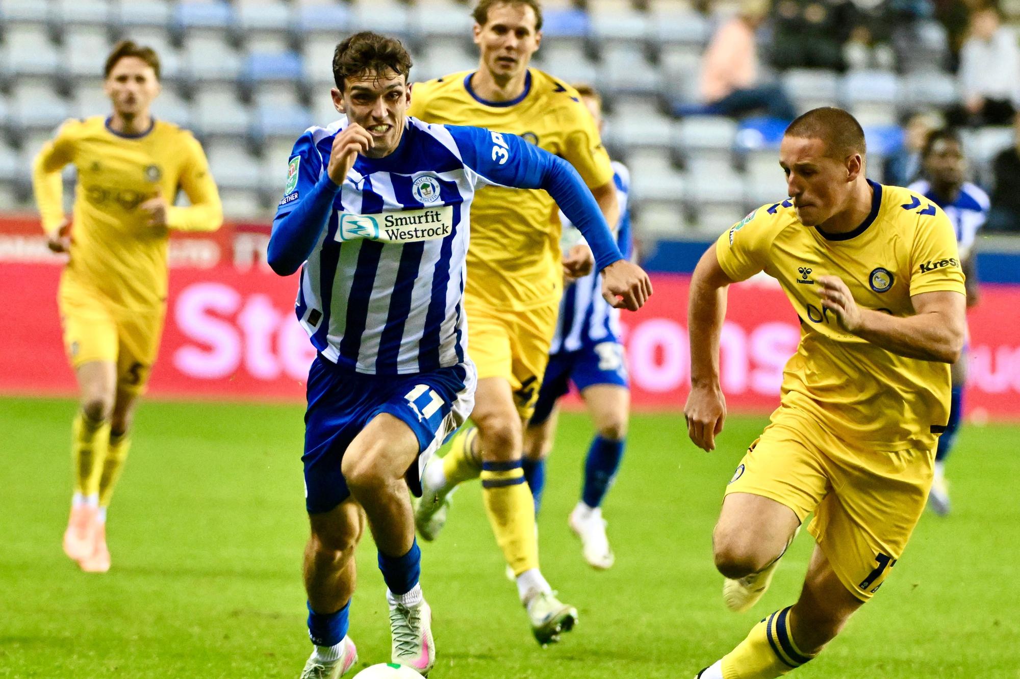 Wigan Athletic bow out of Carabao Cup following Wycombe Wanderers defeat
