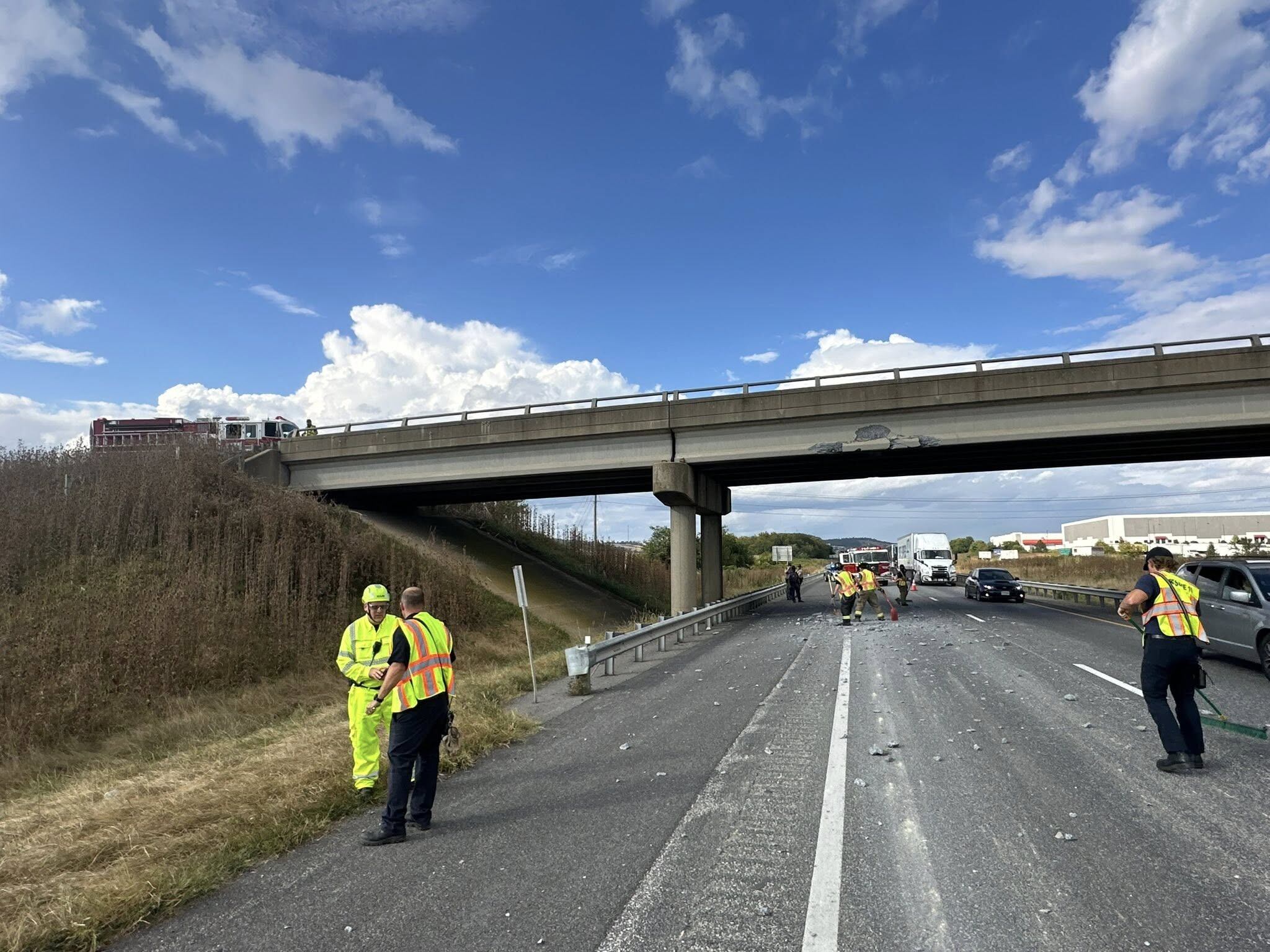 Damaged overpasses over Interstate 81 reopen for travel in Rockingham ...
