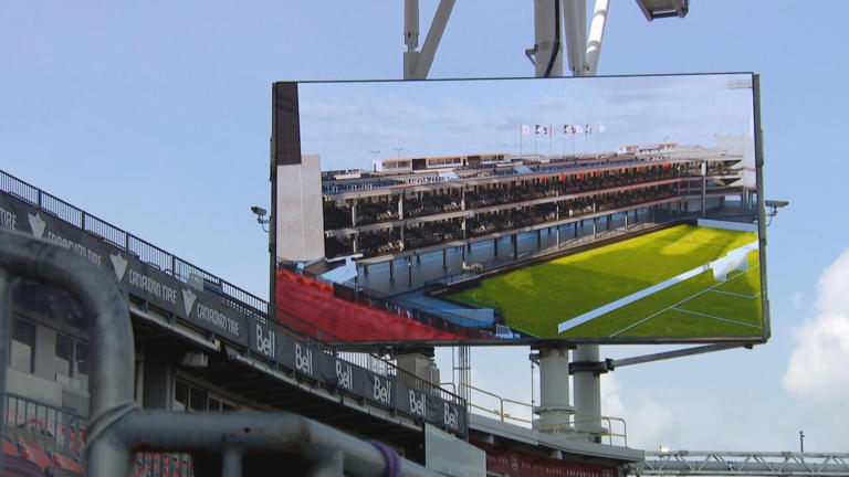 Here's a first look at Toronto's BMO Field ahead of the 2026 FIFA World Cup