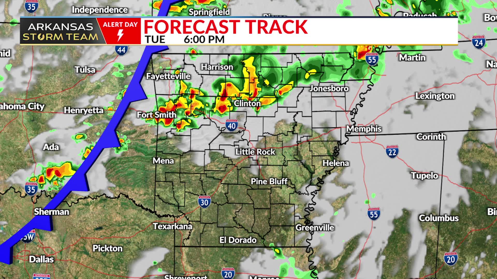 Tracking Storms and Nice Fall AIr