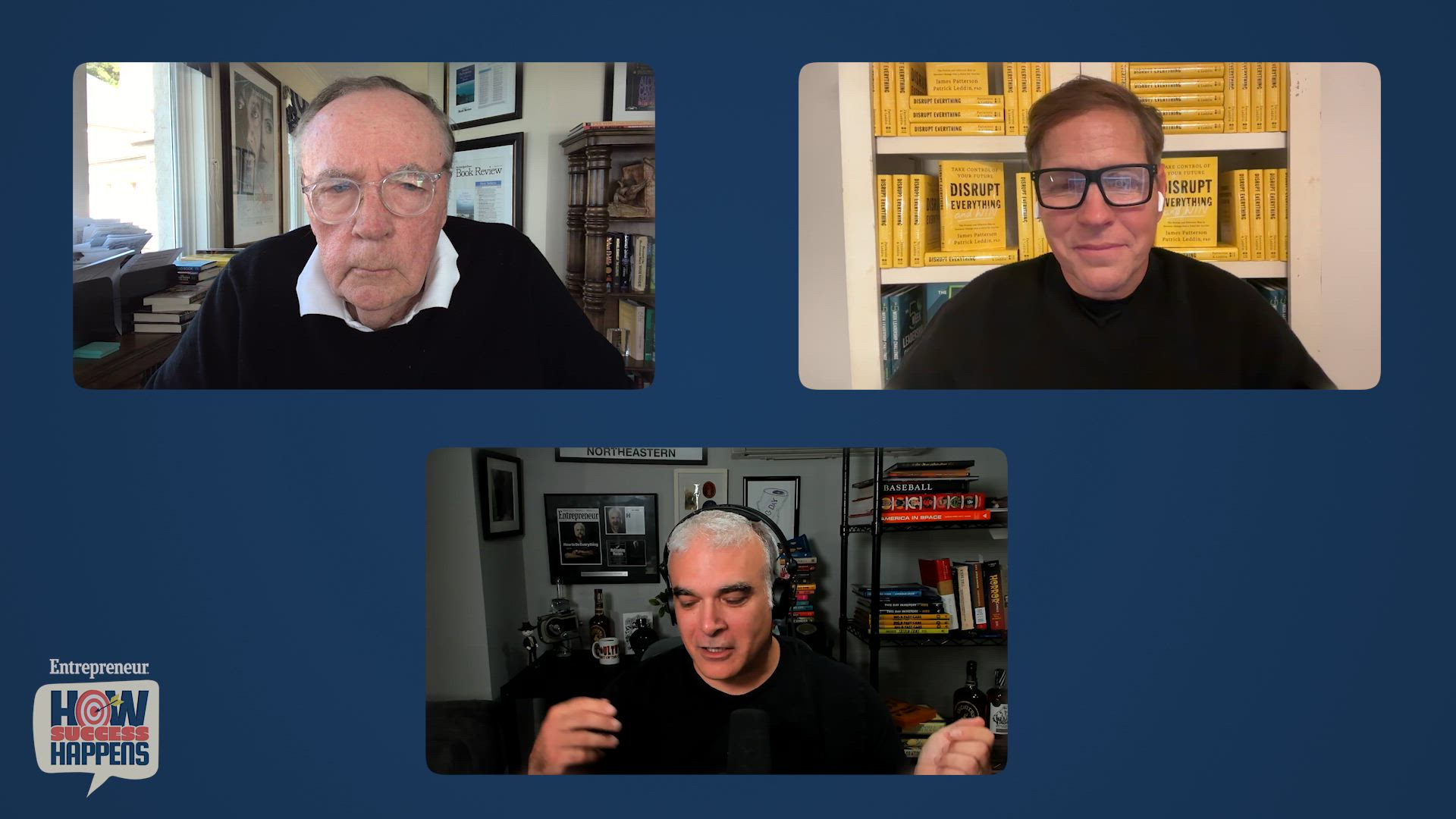 James Patterson Wants You to Disrupt Your Life