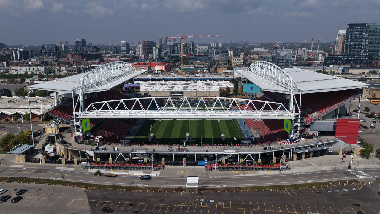 Here's a first look at Toronto's BMO Field ahead of the 2026 FIFA World Cup
