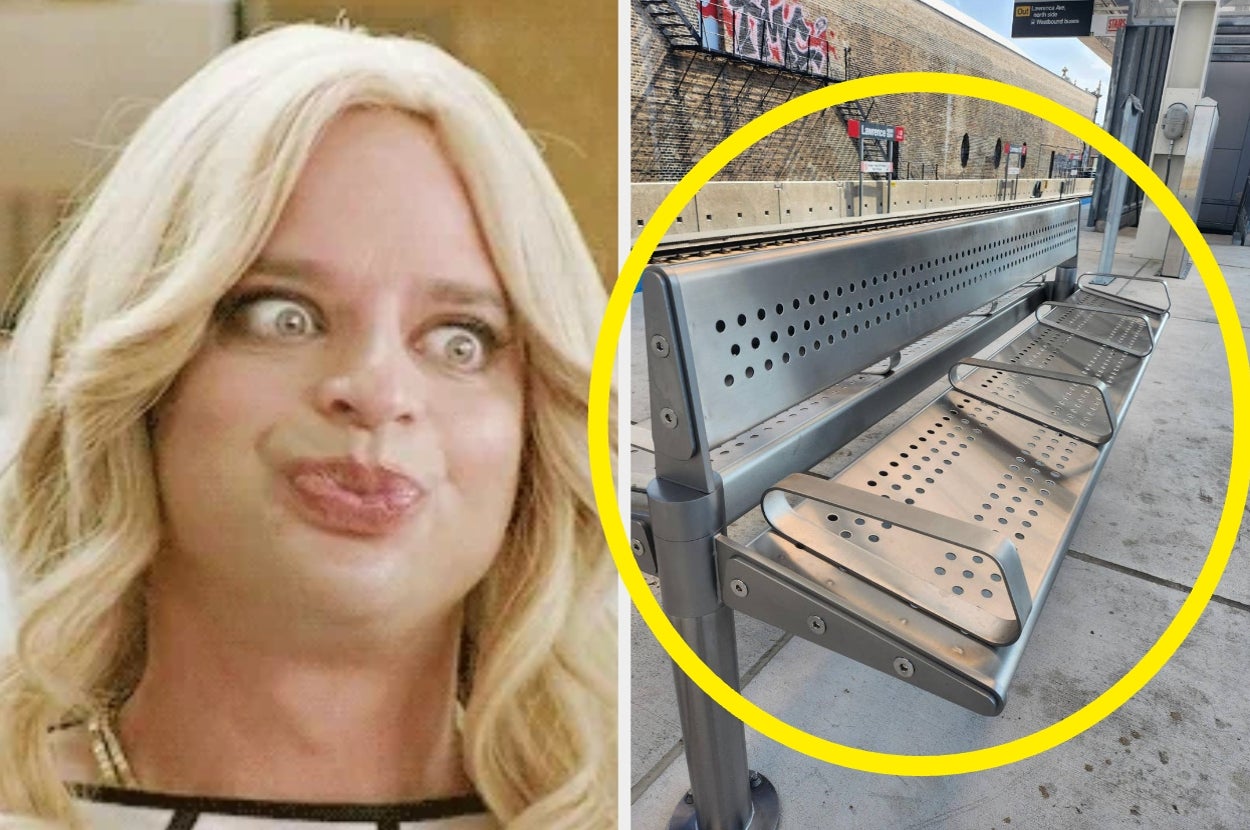 Thousands Of People Commented On This Viral "Anti-Homeless" Bench Photo ...