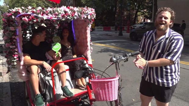 Looking for love in NYC? Try making a pedicab connection in the Mingle ...