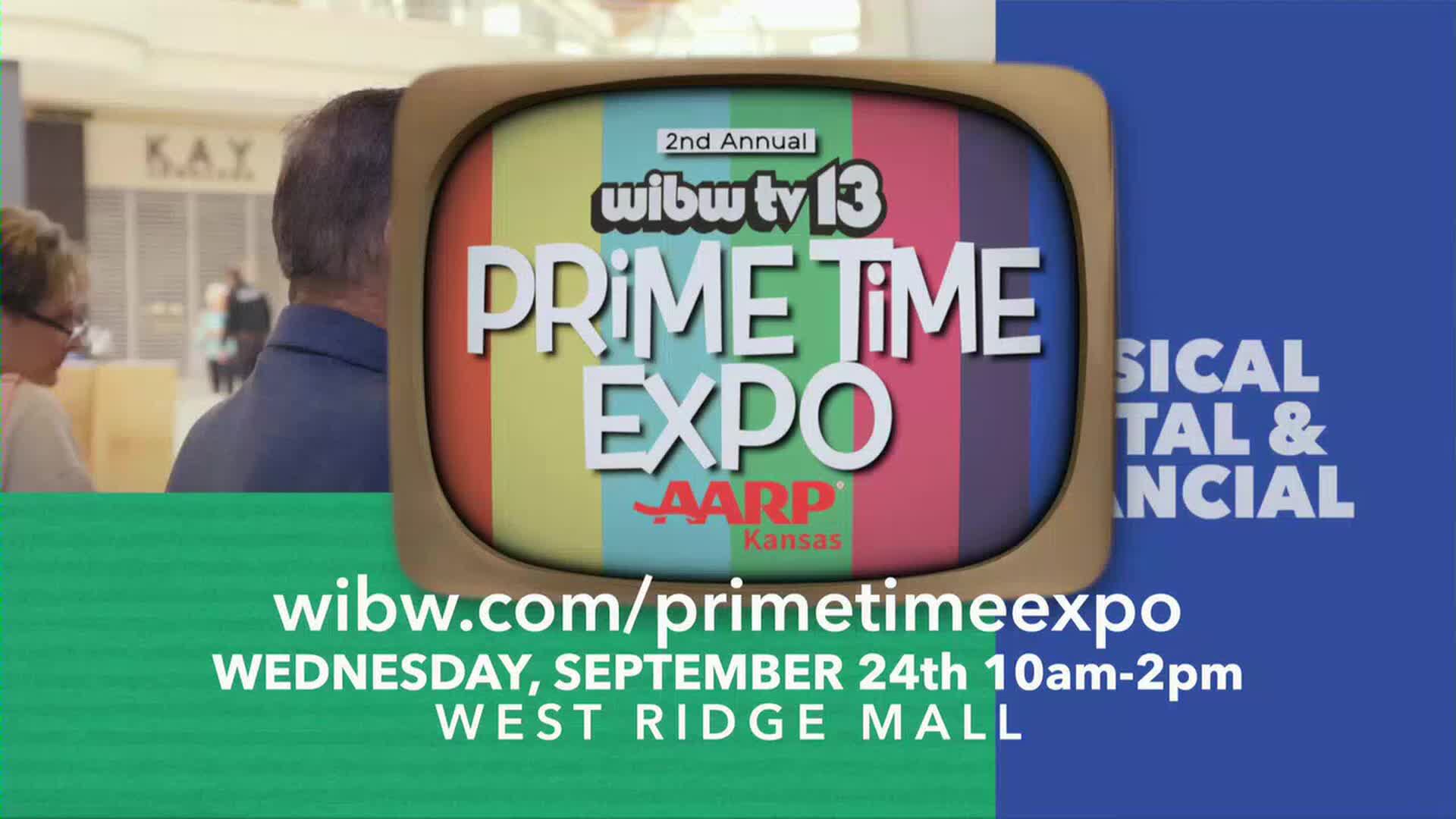 One day away! WIBW, AARP Kansas Prime Time Expo is Wednesday