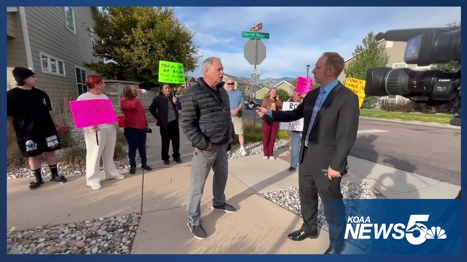 Colorado Springs HOA members protest paying $20,000 each tied to storm ...
