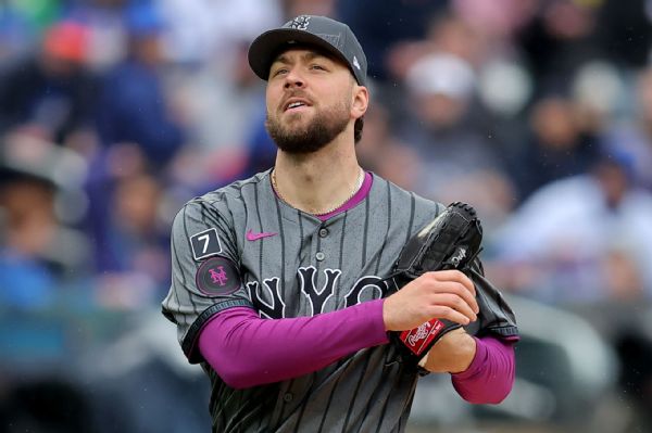 Mets' Tylor Megill, sidelined since June, has Tommy John surgery