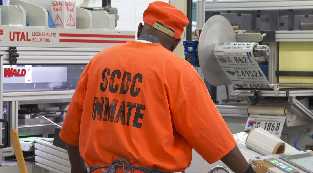 Why SC officials say license plate production helps reduce crime