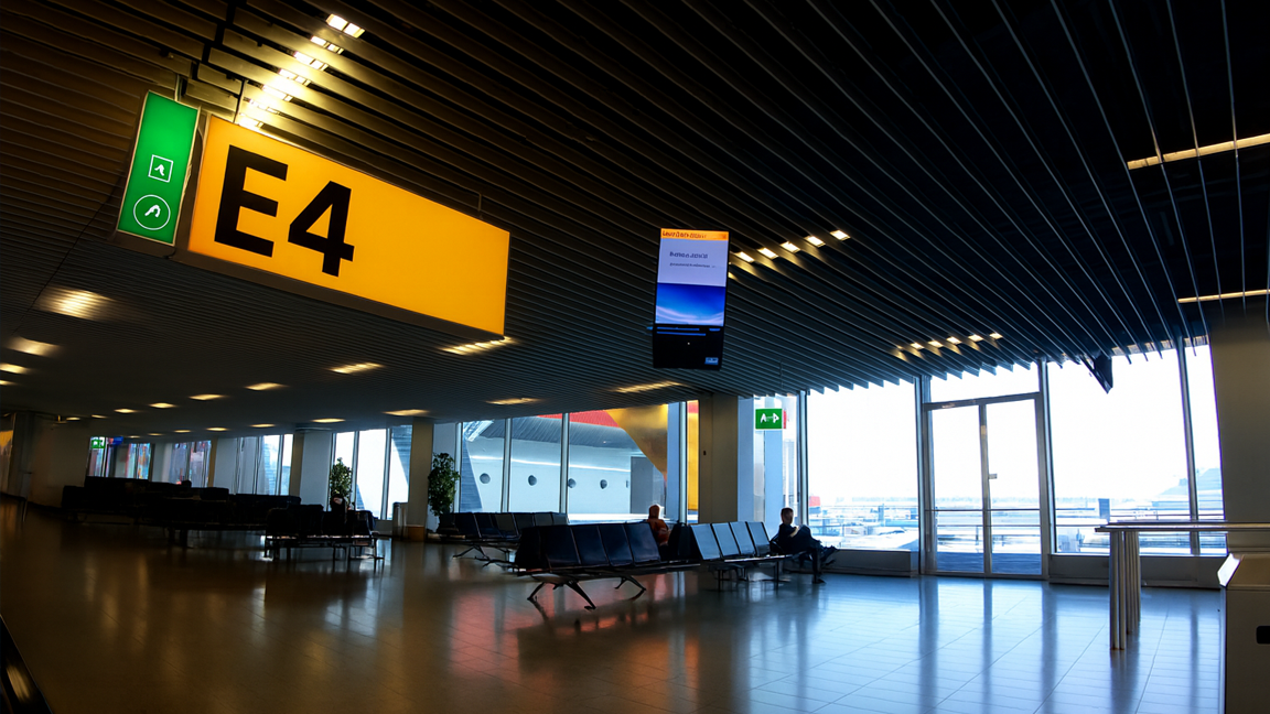 Tur Jalan Kaki di Area Transit Bandara Schiphol, Belanda (4K)