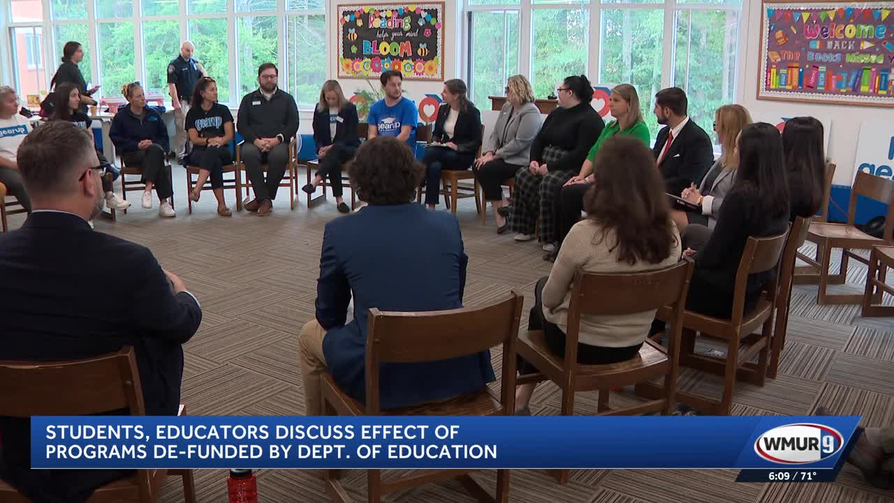 Students, educators discuss effect of de-funded federal programs