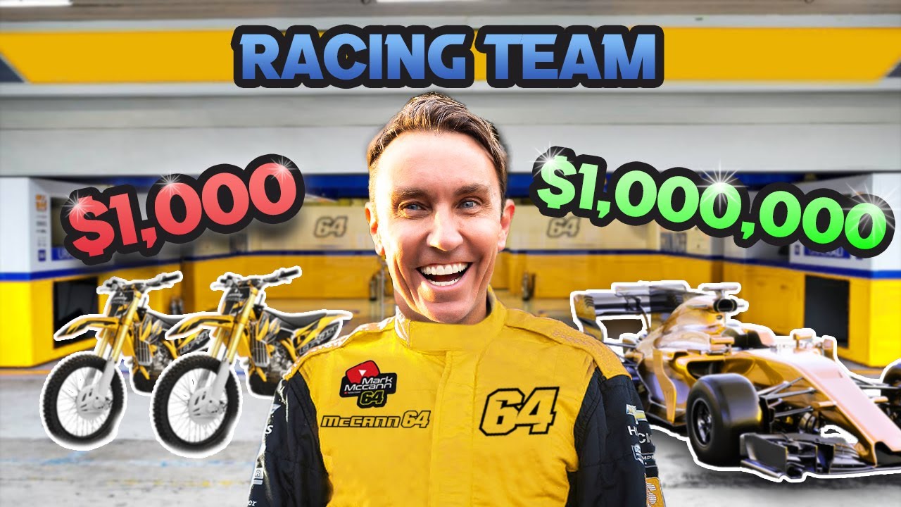Starting a Budget Race Team: $1,000 vs $1,000,000