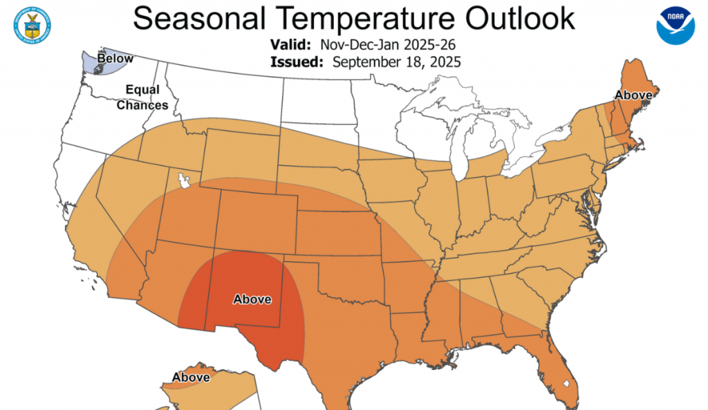 NOAA Forecast Takes Stab at Predicting Which U.S. Regions Will Be the ...