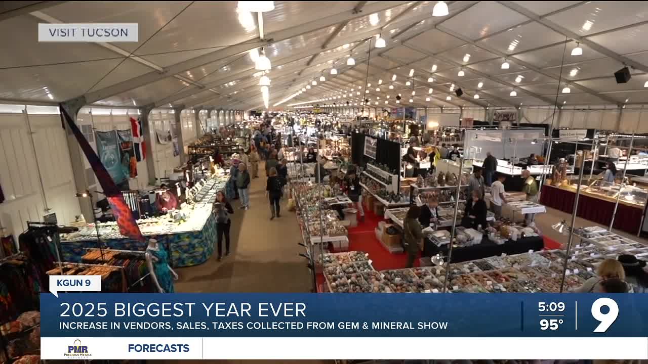Rock solid: 2025 Tucson Gem, Mineral & Fossil Showcase drew large ...