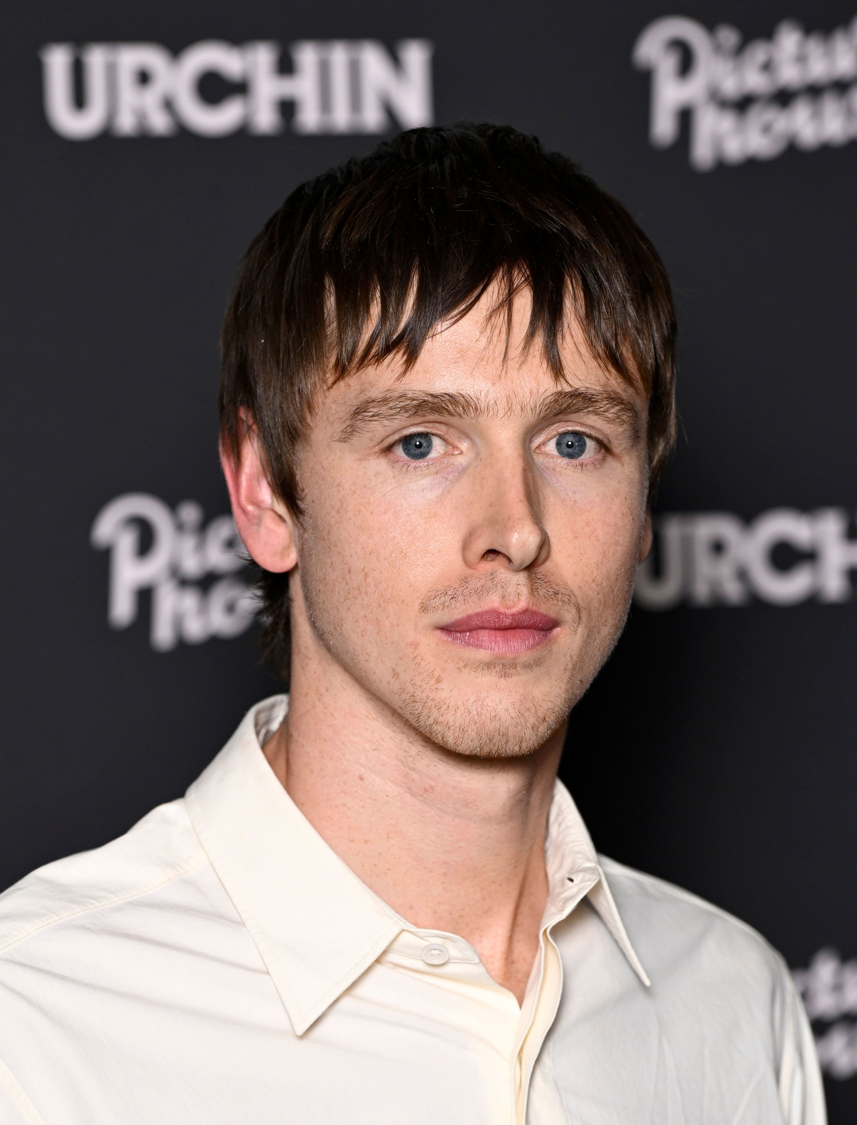 Harris Dickinson’s Hair Is Doing Its Own Thing