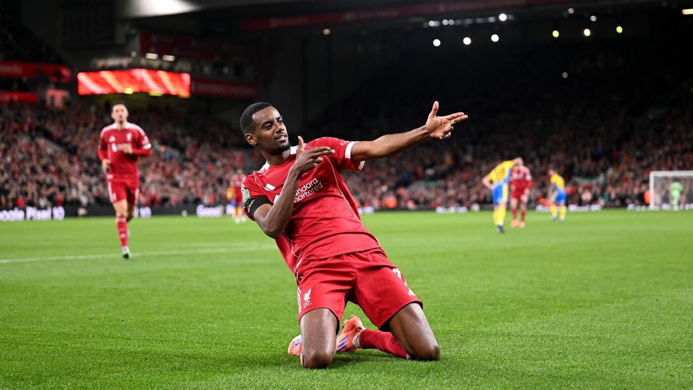 Alexander Isak scores first Liverpool goal, in line to start again ...