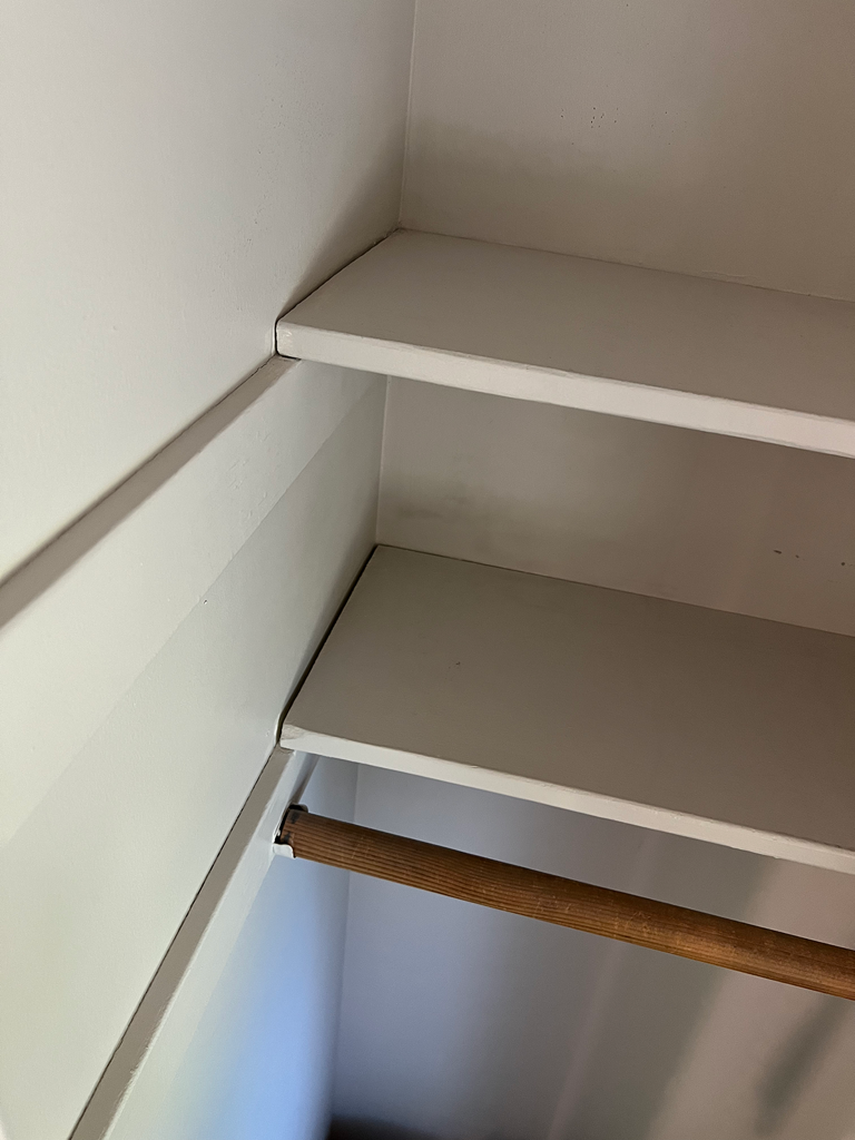 The Easiest Way to DIY Closet Shelves