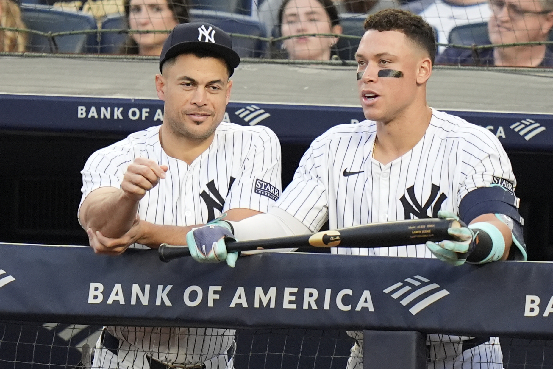 Aaron Judge afirma que Giancarlo Stanton tiene una carrera digna para el Salón de la Fama