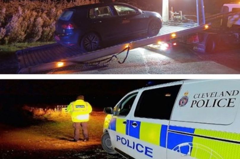 Hunt for 'hare coursing' gang after car seized in Pinchinthorpe