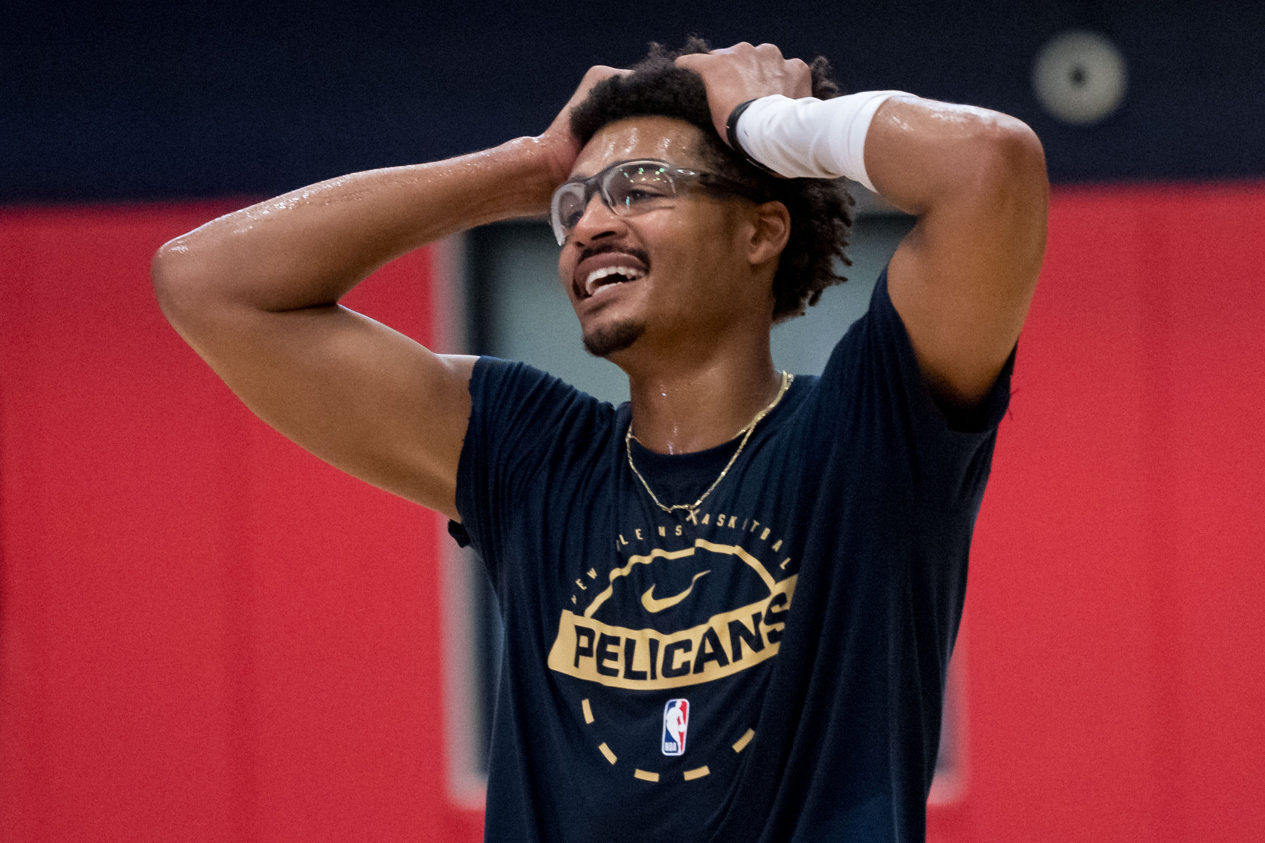 Jordan Poole takes subtle shot at his former teammates