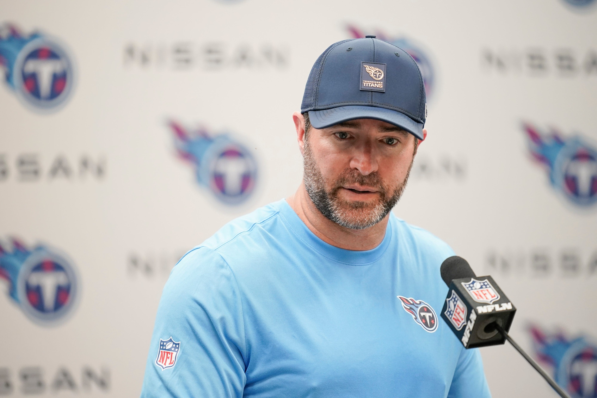 Titans HC Brian Callahan demotes himself amid rough start to season