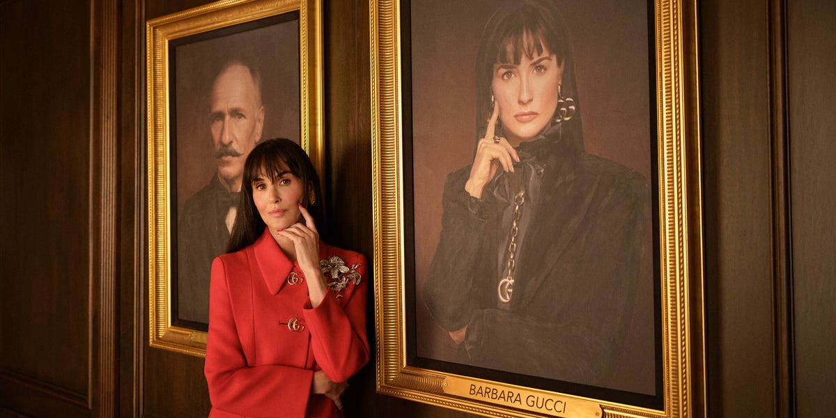 All the Design Details We Spotted In Gucci’s New Demi Moore-Led Movie