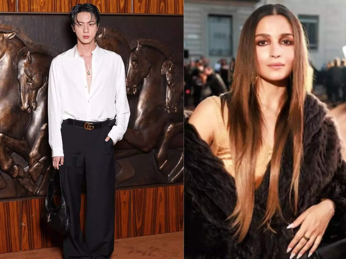 BTS’ Jin, Alia Bhatt send fans into a frenzy after being spotted ...