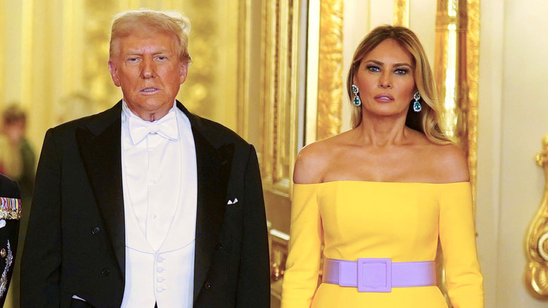 If Looks Could Kill: Melania Trump Aims Her Shady Side-Eye At Donald ...