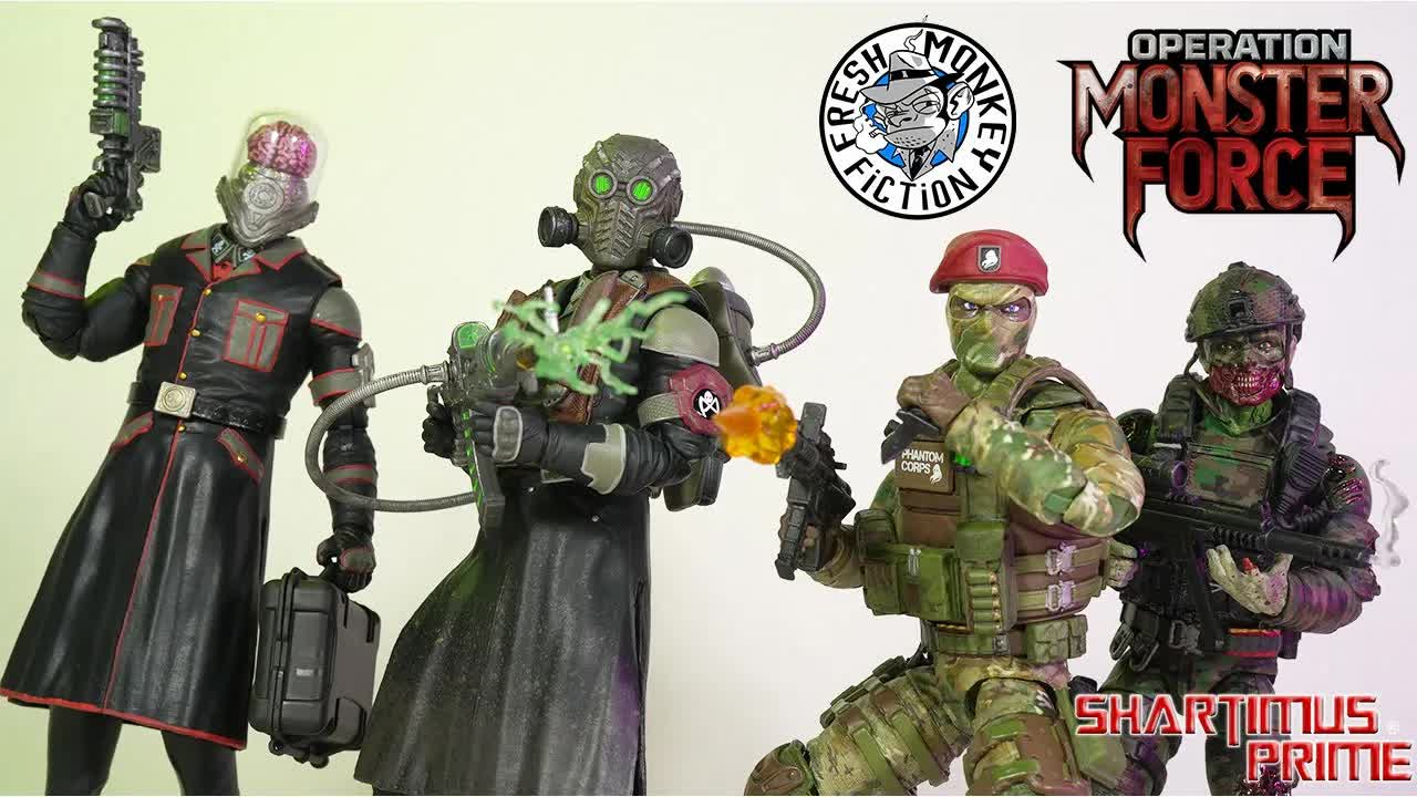 Operation Monster Force season 0 & 2 BigBadWorkshop Fresh Monkey ...