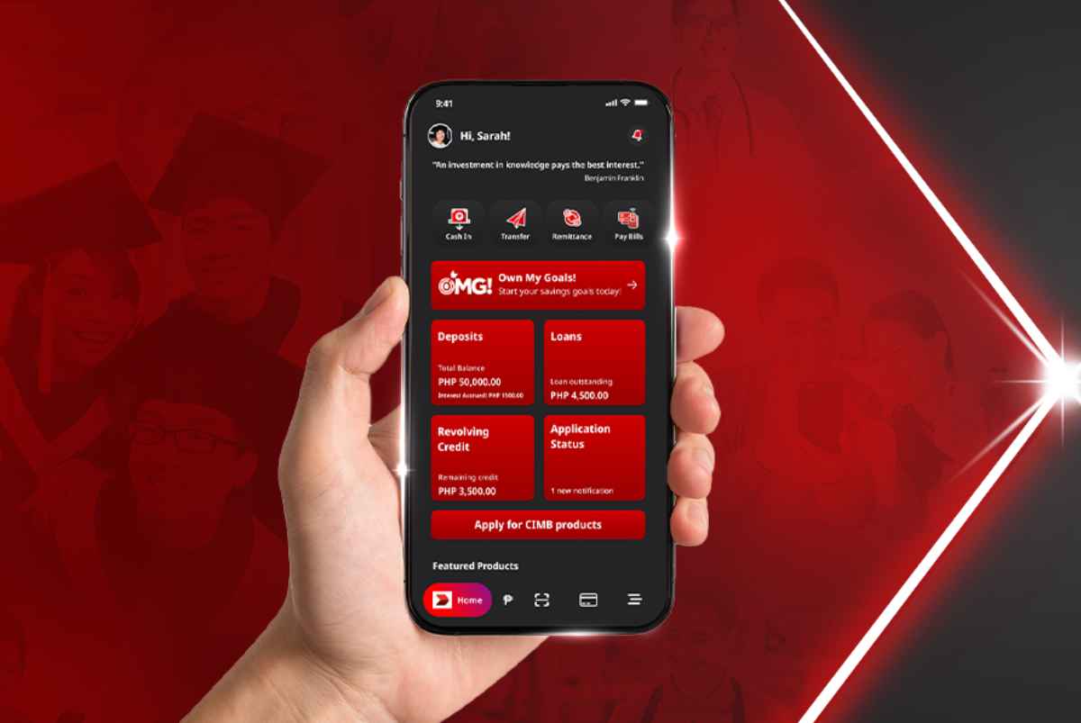 CIMB Bank PH launches new mobile app with simpler design and more f1eatures
