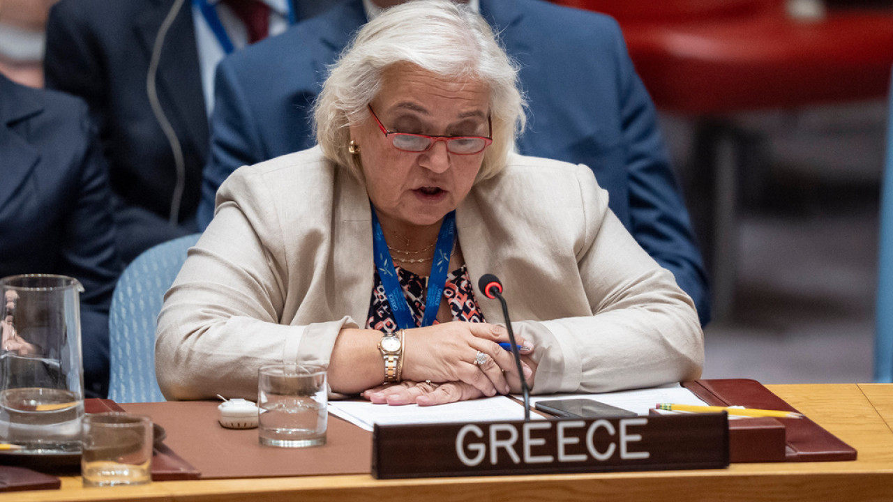 Παπαδοπούλου στο ΣΑ του ΟΗΕ: Η ειρηνική λύση για την Ουκρανία πρέπει να ...