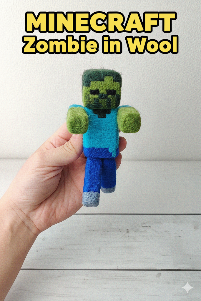Minecraft Zombie in Wool