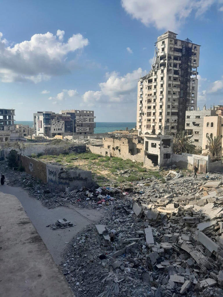 A mother stranded in Gaza City says she and her daughters are 'waiting ...